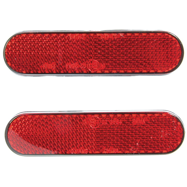 Bike It Red Reflector Kit - Rides R Us UK